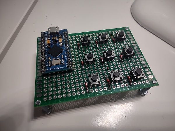 Costruire un tastierino numerico con Arduino - prima parte